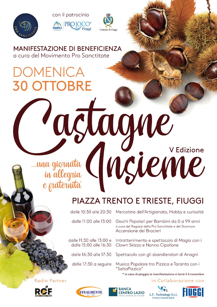 Castagne Insieme - Benvenuti in Ciociaria in provincia di Frosinone