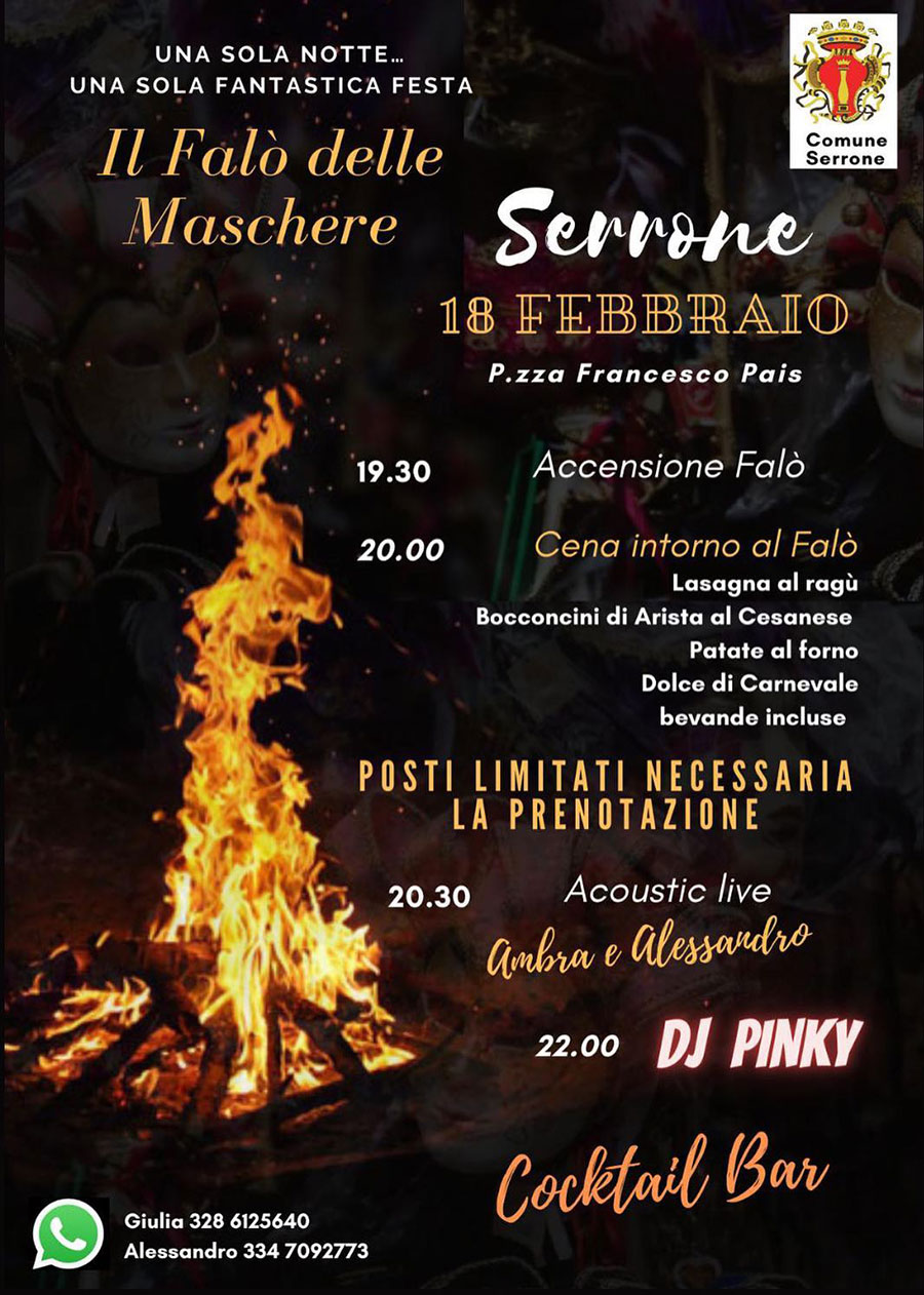 Il Falò delle Maschere - Benvenuti in Ciociaria in provincia di Frosinone