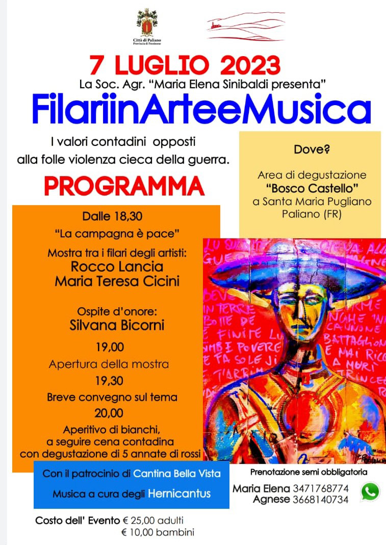 Filari in Arte e Musica - Benvenuti in Ciociaria in provincia di Frosinone